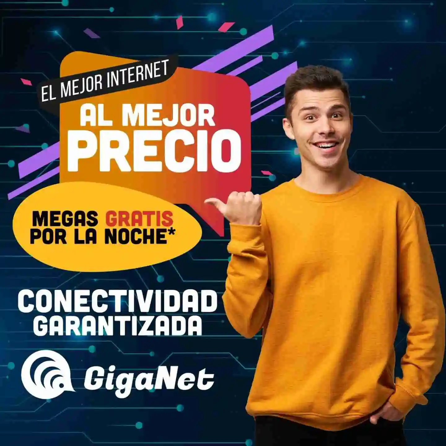 Giganet - Proveedor internet Fibra optica